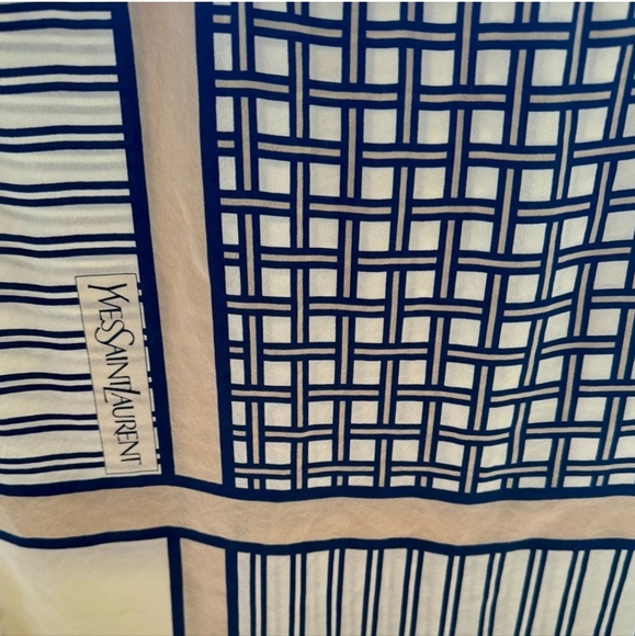 Yves Saint Laurent | Bags | Authentic Yves Saint Laurent Ysl Scarf ...